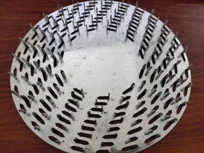 China 10 Inch Galvanized Anti Split Plate Truss Nail - 1mm/1.2mm Thickness with 13.5mm Spikes for Timber Protection for sale