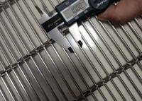 China 8mm Tec Sieve Multi-Barrette Weave Cable Mesh System - 8m Width, Stainless Steel 304/316/316L for sale