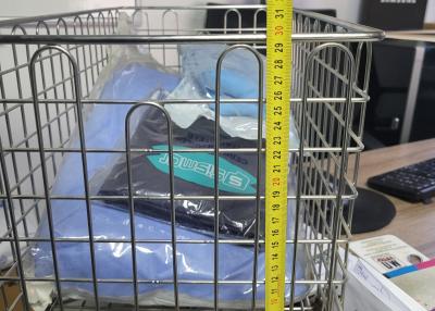China Stainless Steel 304 Wire Mesh Storage Baskets 0.5-8mm Wire Diameter with ±5mm Tolerance for Hospital Sterilization Systems for sale