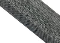 China Black Pleated Insect Screen Mesh 2.4m Width x 10m Length 18x16 Mesh for Retractable Windows and Doors for sale