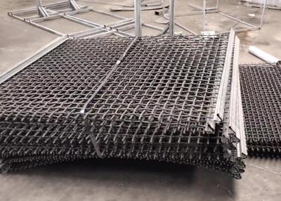 China Iron Wire Woven Mesh Screen High Manganese For Crusher for sale