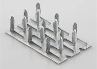 China 1.5mm Hot-Dipped Galvanized Roof Truss Nail Plate 25mm×75mm Anti-Split Timber Connector for sale