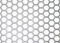 China Hexagonal Hole Sheet Perforated Metal Mesh Stainless Steel for sale