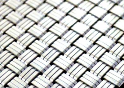 China SS316 Architectural Woven Wire Mesh - 1.0-5.0mm Thickness Metal Crimped Screen for Building Facade for sale