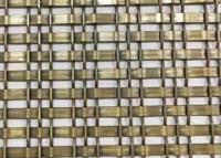 China Decorative Steel Bronze Metal Wire Screen Architectural Mesh - 0.25-2.0mm Wire Diameter, Custom Sizes up to 3×8m for sale