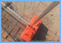 China AS 4687 Standard Hot Dipped Galvanized Temporary Mesh Fencing 2400mm x 2100mm with 4mm Steel Wire for sale