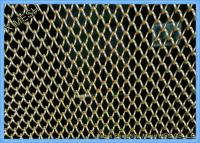 China 1.5mm Decorative Spiral Curtain Wire Mesh - Stainless Steel or Aluminum Alloy for Interior Design and Architectural Screening for sale