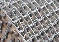 China T -316 Stainless Steel Flat Wire Mesh Conveyor Belting For Food Baking for sale