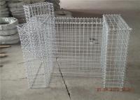 China Low Carbon Iron Wire Welded Gabion Baskets 1x1x1 Meters with 4mm Wire Diameter for Retaining Walls for sale