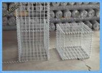 China Low Carbon Iron Wire Welded Gabion Baskets 1x1x1 Meters with 4mm Wire Diameter for Retaining Walls for sale