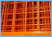 China Orange Wire Mesh Temporary Fence Panels - 10ft Length, 4-8ft Height Options for Construction Sites and Events for sale