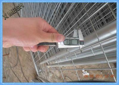 China Removable Temporary Mesh Fencing / Security Fencing With Concrete Block Clamps for sale