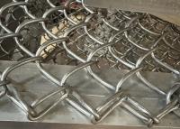 China Stainless Steel 316L Chain Link Fence Fabric Boundary Wall Galvanized Steel for sale