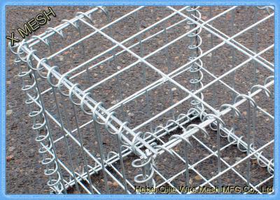 China Hot Galvanized Welded Gabion Baskets with 3.0mm Wire Diameter and 75 × 75 Mesh Open for Retaining Wall for sale