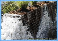 China Hot Galvanized Welded Gabion Baskets with 3.0mm Wire Diameter and 75 × 75 Mesh Open for Retaining Wall for sale