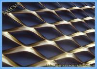 China Copper Expanded Metal Mesh 0.5-8mm Thickness with Anti-Slip Surface for Architectural and Industrial Applications for sale