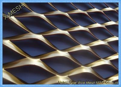 China Copper Expanded Metal Mesh 0.5-8mm Thickness with Anti-Slip Surface for Architectural and Industrial Applications for sale