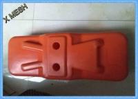 China Yellow Temporary Mesh Fencing Feet Base Polypropylene Sun / Weather Protection for sale