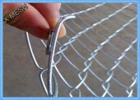 China Heavy Duty Galvanized Chain Link Fence Fabric 50x50mm Mesh with 1.6-6.0mm Wire Diameter for Industrial and Residential Use for sale