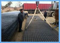 China Coated Welded Wire Mesh Panels A393 Rectangular Hole Concrete Reinforcing for sale