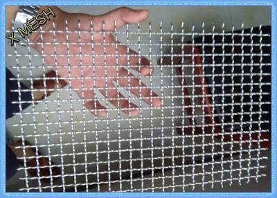 China Aluminum Crimped Wire Mesh 1/2