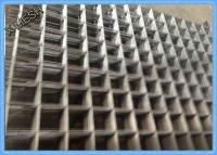 China Powder Coated Welded Wire Mesh , Hot Dipped Galvanized Wire Fence Panels Black for sale
