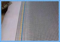 China Black PVC Coated Fiberglass Insect Screen 18×16 Mesh 0.6-3.0m Width 280N Break Strength for sale