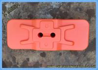 China Temporary Security Fence Panels Concrete Filled Plastic Feet High Quality HDPE for sale