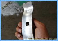 China Anti Corrosion Temporary Mesh Fencing Hot Galvanized Clamps 30 X 110mm Dimension for sale