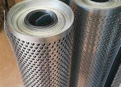 China Factory Carbon Steel Round Hole Perforated Metal Screen Mesh for sale