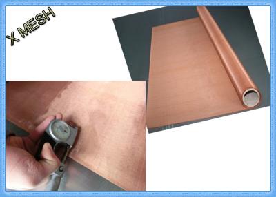 China Copper Fine Micro Screen Woven Metal Wire Mesh 30m Length 0.06-1.8mm Wire 6-350 Mesh Abrasion Resistant for sale
