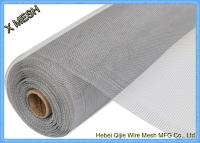 China Anodized Aluminum Insect Screen Mesh 1 x 30 Meter Roll with Epoxy Coating for Window and Door Protection for sale