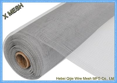 China Anodized Aluminum Insect Screen Mesh 1 x 30 Meter Roll with Epoxy Coating for Window and Door Protection for sale