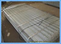 China Hot Dipped Galvanized Expanded Gothic Metal Mesh 1.2x2.4m with 2.75-3.5mm Thickness for Industrial Fencing for sale
