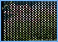 China Silver Architectural Perforated Metal Panels , Round Hole Stainless Perforated Sheet for sale