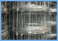China High Tensile Welded Wire Fence Panels Galvanized 1.5m Hinge Joint For Sheep / Goat for sale