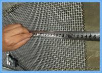China High Tensile Woven Mining Screen Mesh 2.0mm Wire Diameter with Hooks 1.22-1.52m Width for sale