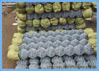 China 9 Gauge Heavy Duty Chain Link Fence Fabric 3.76mm Wire with 50x50mm Mesh and ASTM A392-03 Certification for sale