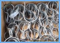 China Hot Dipped Galvanised  11 Gauge Chain Link Fence Fabric Steel Wire / Posts for sale