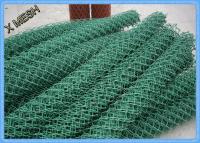 China Acid / Alkali Resistant Mild Steel Wire Chain Link Fence Rolls Galvanized 50x50mm for sale