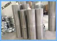 China SUS 304 Fly Screen Mesh , Stainless Steel Insect Screen Mesh Roll Nature Color for sale