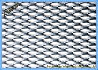 China Diamond Hole Aluminum Flattened Expanded Sheet 1.2 X 2.4m Nature Surface for sale