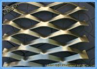 China Diamond Hole Aluminum Flattened Expanded Sheet 1.2 X 2.4m Nature Surface for sale