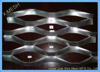 China Flattened Heavy Gauge Expanded Metal Mesh Fabric  Raised Surface 1.2x2.4 M Size for sale