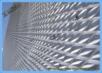 China Silver Expanded Metal Mesh , Hot Galvanized Steel Welded Wire Mesh For Ceiling Tiles for sale
