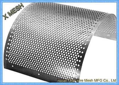 China 2mm Stainless Steel Perforated Metal Mesh Sheet with 0.8-10mm Round Holes and 2-16mm Pitch for Industrial Applications for sale