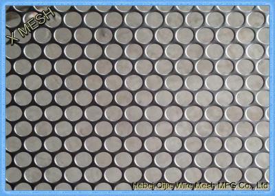 China Heavy Duty Perforated Metal Mesh Panel , 3mm Perforated Aluminium Sheet Durable for sale