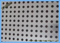 China Powder Coated Perforated Metal Sheet with Staggered Round Holes - Custom Lengths from 0.02