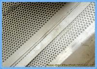China Powder Coated Perforated Metal Sheet with Staggered Round Holes - Custom Lengths from 0.02