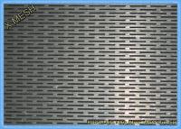 China Galvanized Steel Slotted Hole Perforated Metal Cladding Panels Corrosion Resistant for sale